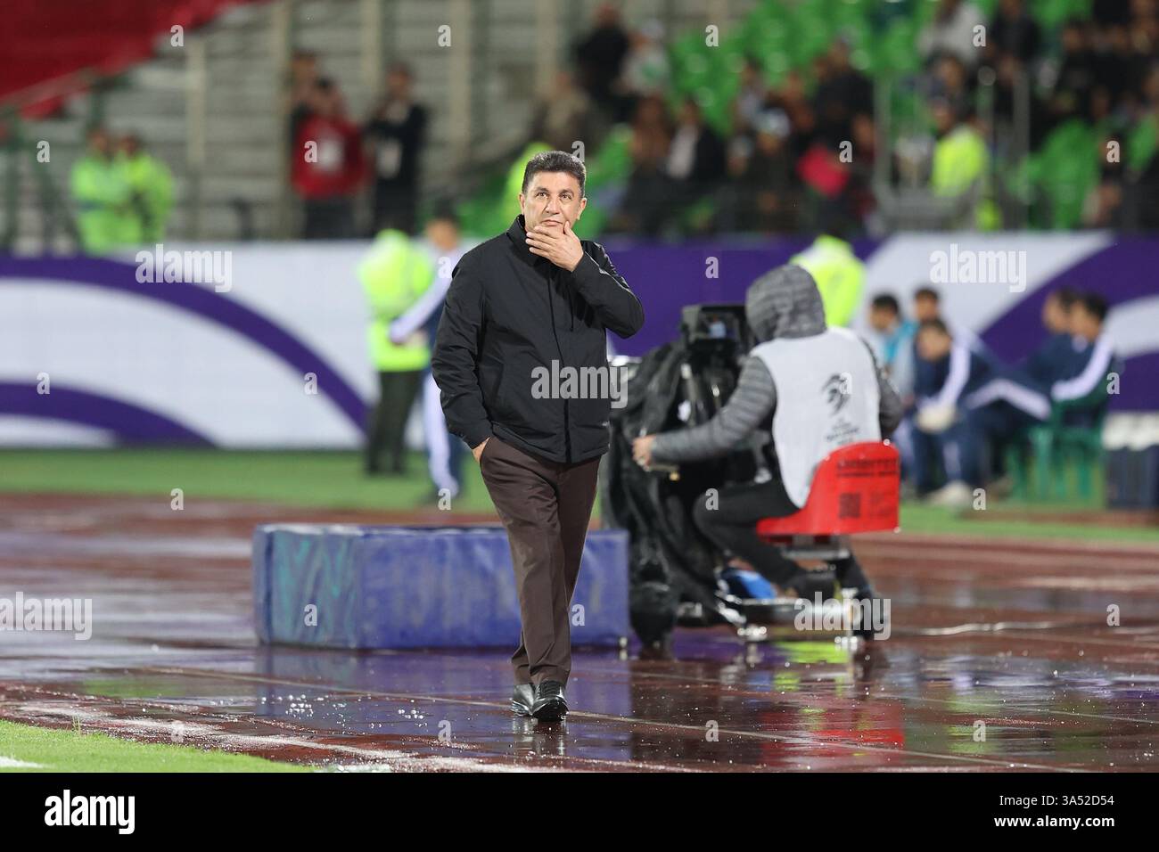 TEHRAN, IRAN - 20 March 2025 - Amir Ghalenoei, head coach of national ...