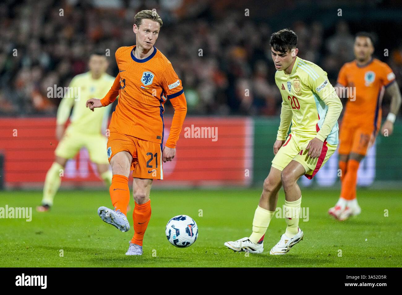 Rotterdam, Netherlands. 20th Mar, 2025. ROTTERDAM, 20-03-2025, Stadium ...