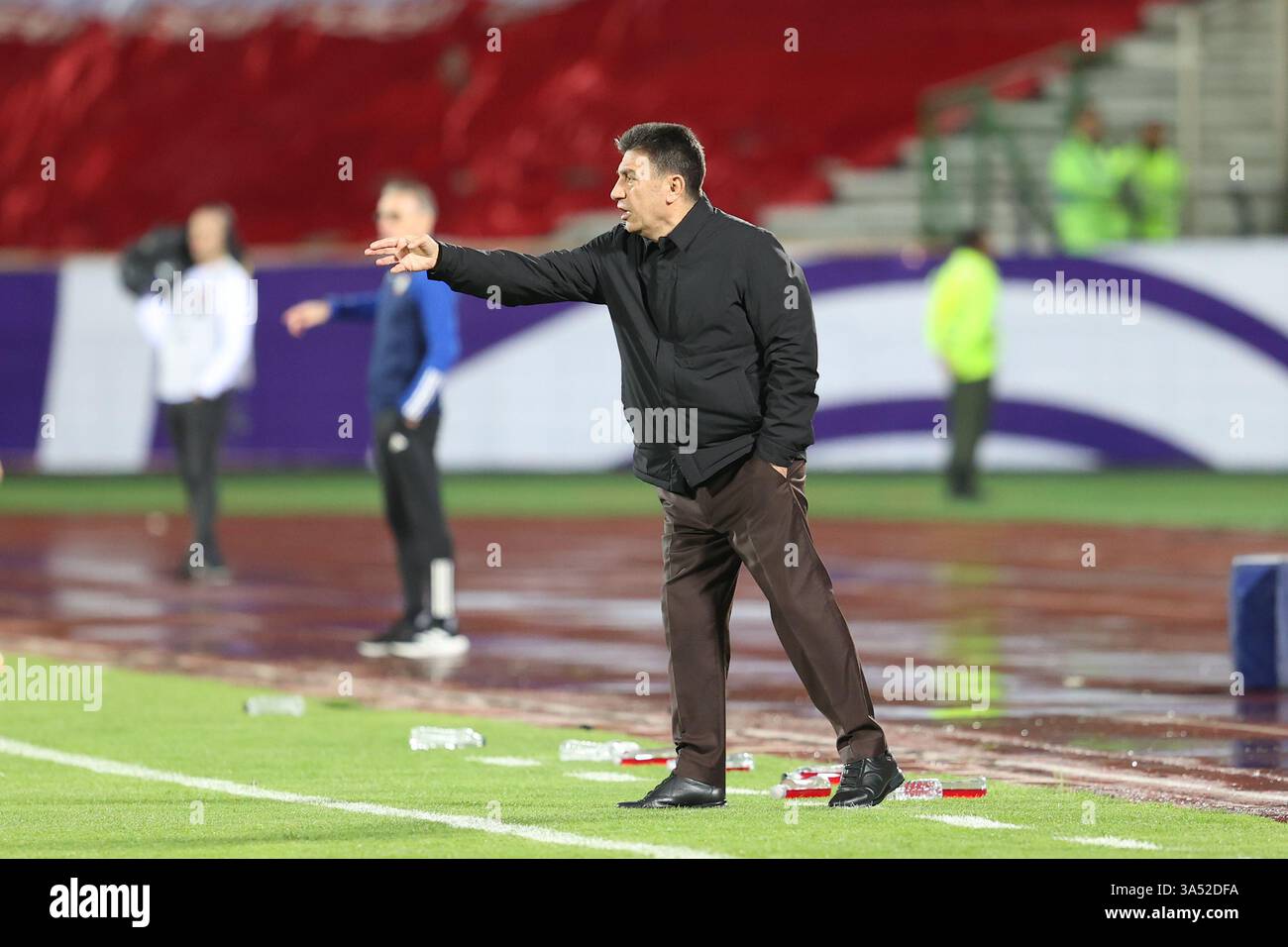 TEHRAN, IRAN - 20 March 2025 - Amir Ghalenoei, head coach of national ...
