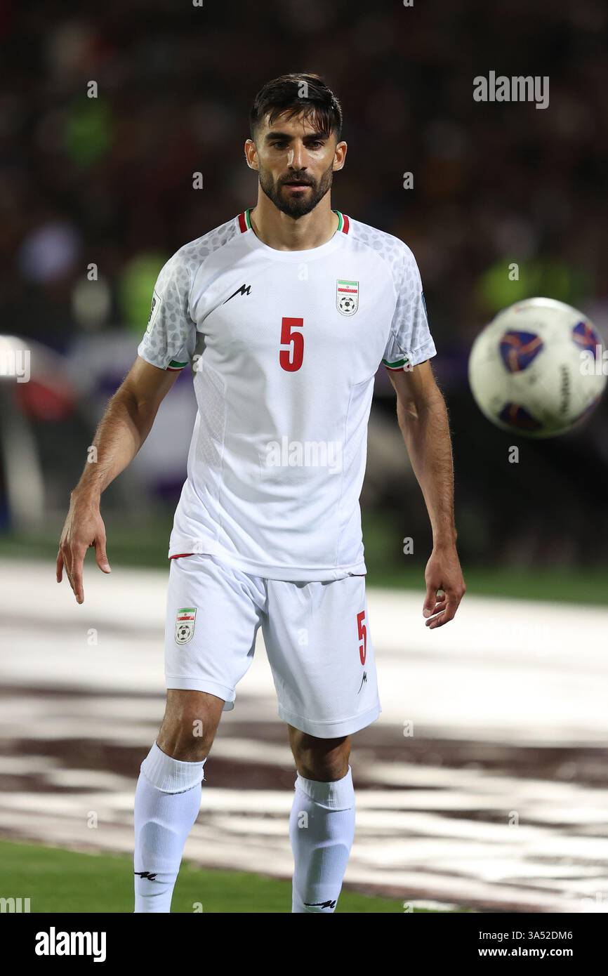 TEHRAN, IRAN - 20 March 2025 - Milad Mohammadi of national football ...