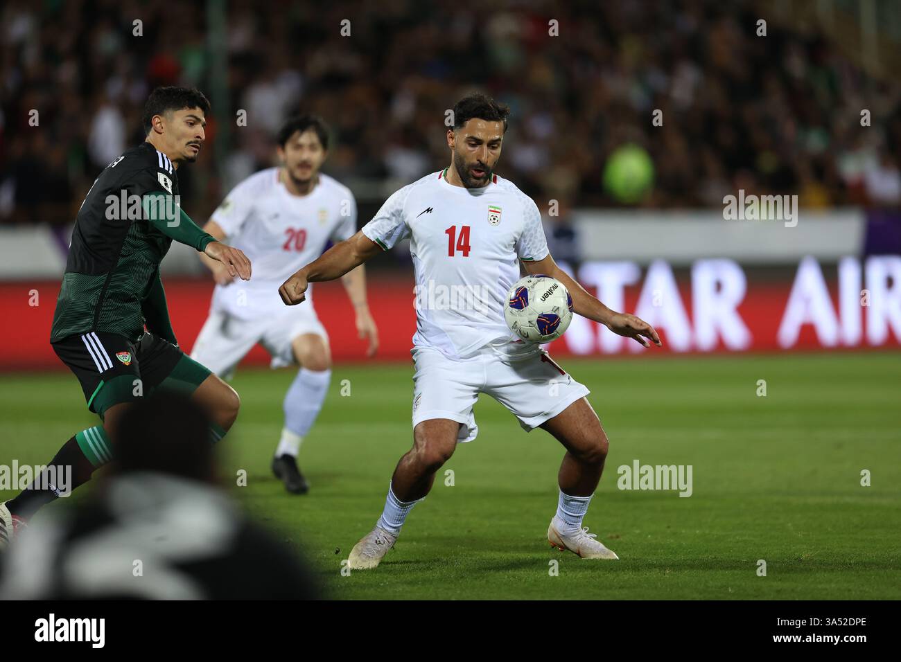TEHRAN, IRAN - 20 March 2025 - Saman Ghoddos of Iran during the FIFA ...