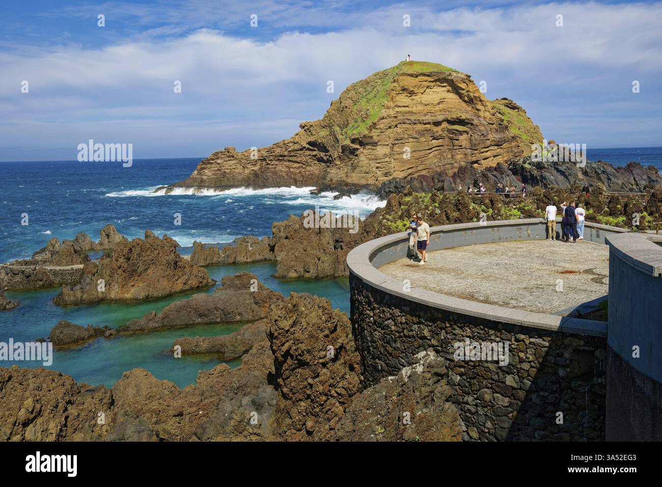 Natural swimming pools in volcanic rock, lava pools, natural swimming ...