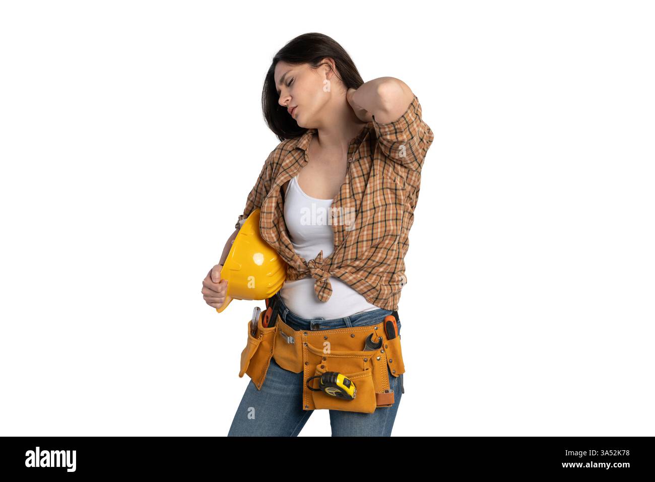 Manual work exhaustion Cut Out Stock Images & Pictures - Alamy