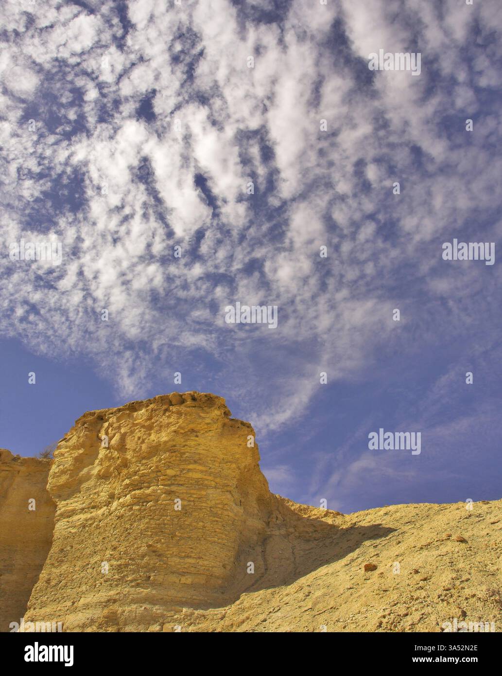 Natural formations from sandstone in the well-known gorge Ein-Avdat in ...