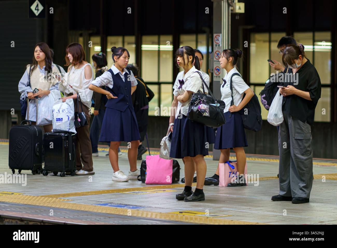Himeji, Japan - Sep 24 2024, Panoramic view of a group of Japanese ...