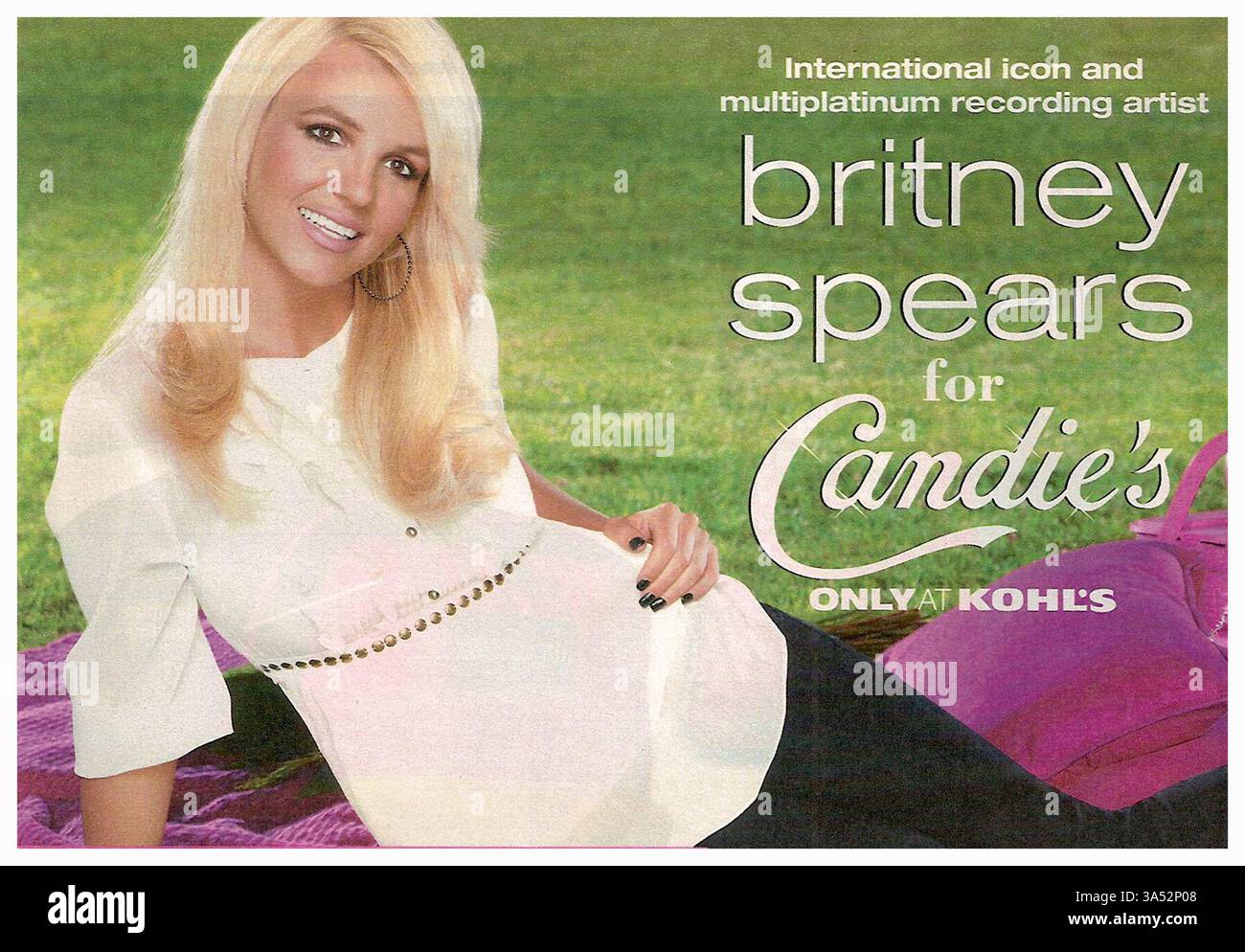 2009 print ad for Candie's designed by Britney Spears for Kohl's, a ...