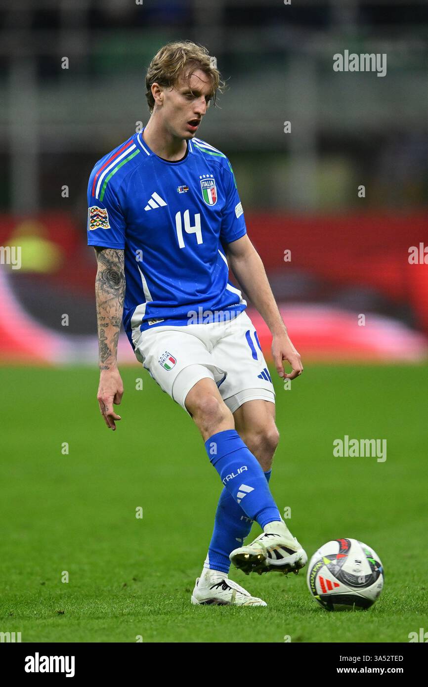 Nicolò Rovella (ITA) is in action during the UEFA Nations League ...