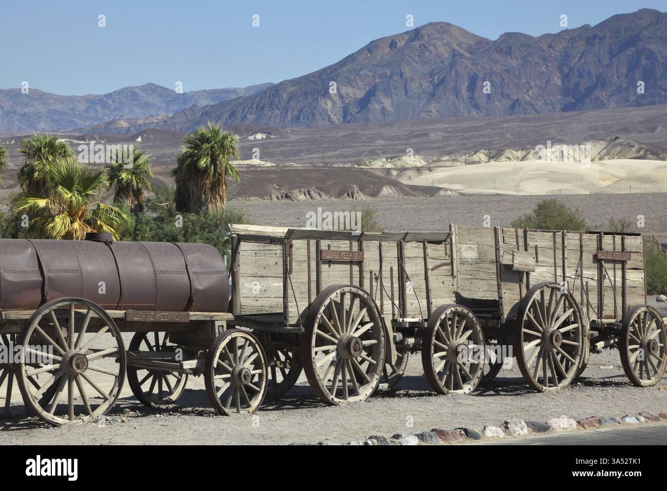 The open air museum. Antique cars and carts of the first settlers in ...
