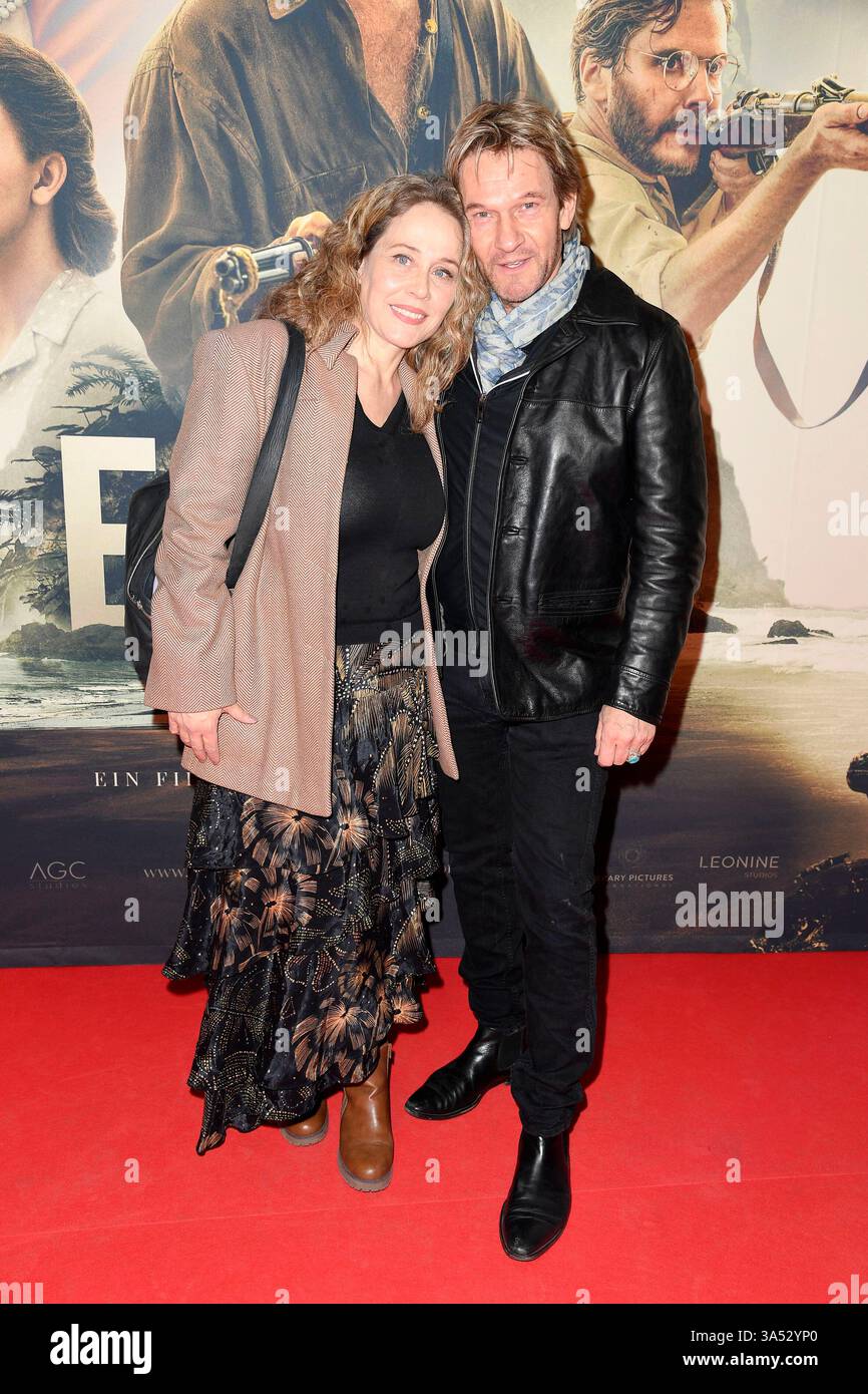 Patricia Lueger und Thure Riefenstein bei der EDEN Film Premiere am 20. ...