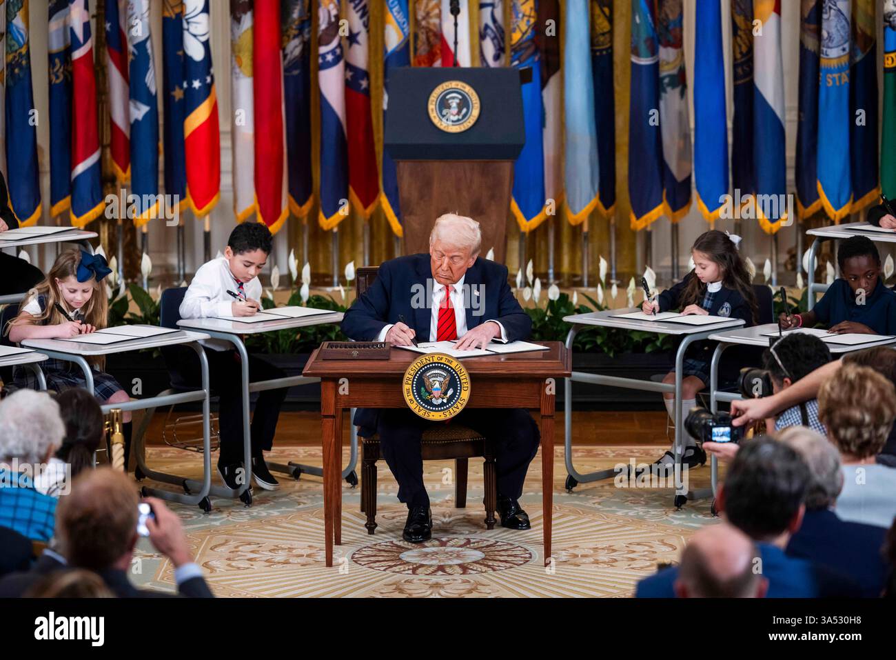 Washington, United States. 20th Mar, 2025. US President Donald Trump ...