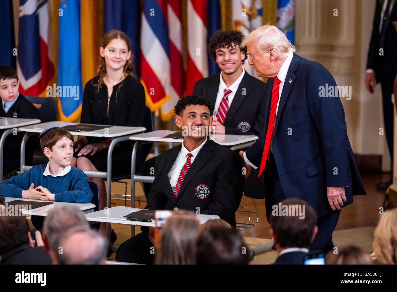 Washington, United States. 20th Mar, 2025. US President Donald Trump ...