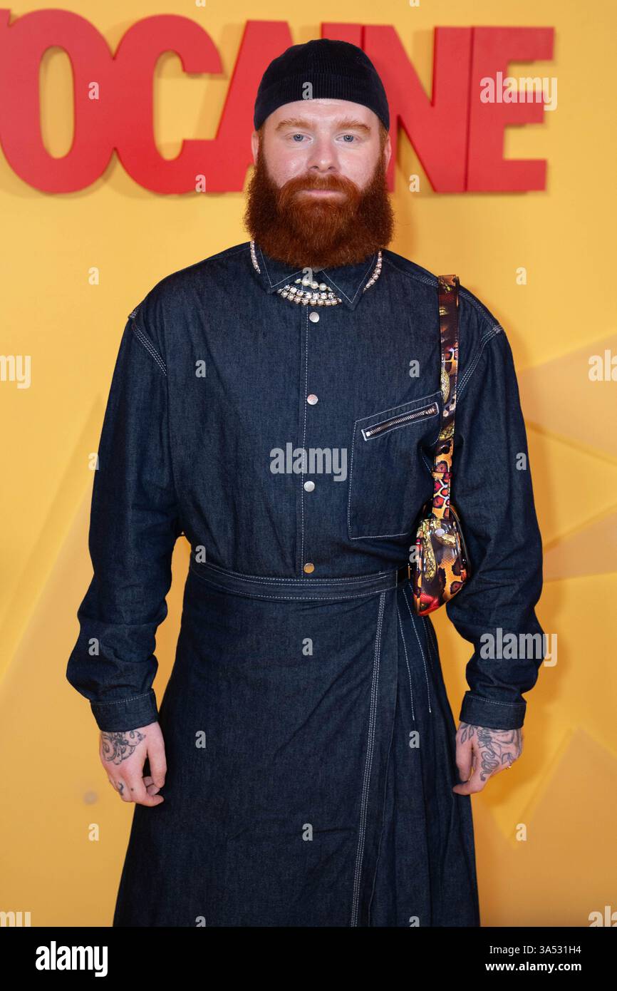 Jay Beech attends a special screening of Novocaine at the Dive Bar and ...