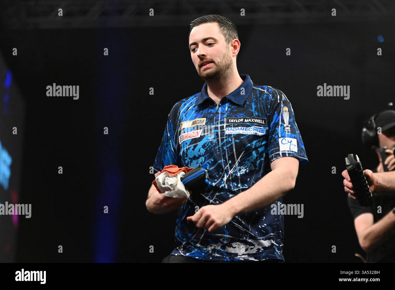 Utilita Arena, Cardiff, UK. 20th Mar, 2025. 2025 PDC Premier League ...