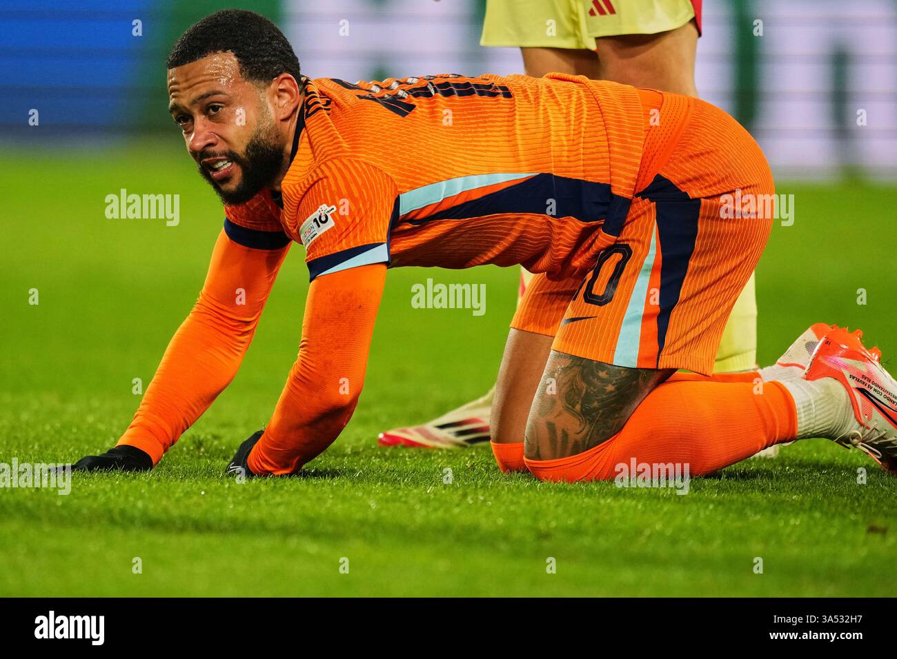 Netherlands' Memphis Depay during the UEFA Nations League quarterfinal ...