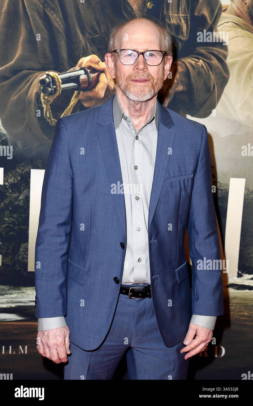 Ron Howard bei der EDEN Film Premiere am 20.03.2025 in Berlin Eden ...