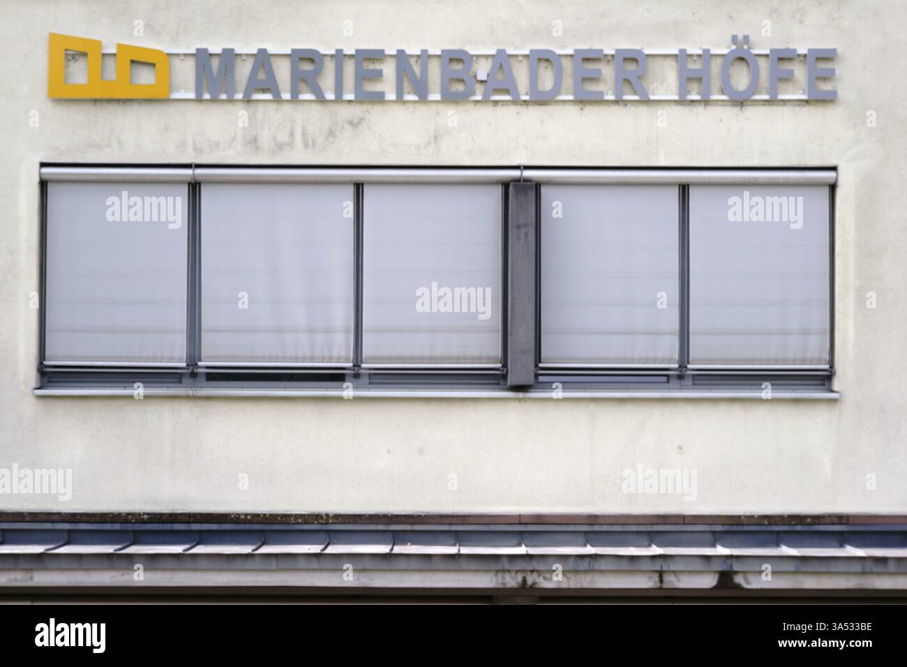 Bad Homburg, Germany - May 19, 2018: The Marienbader Hoefe residential ...
