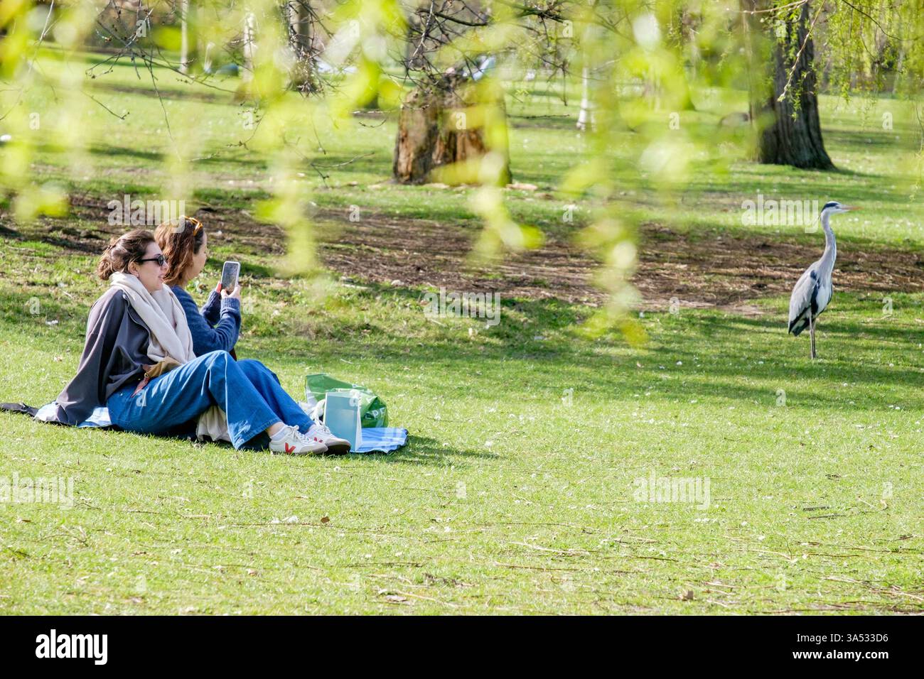 20 March 2025, London UK.Spring equinox temperatures hit 21C as UK ...