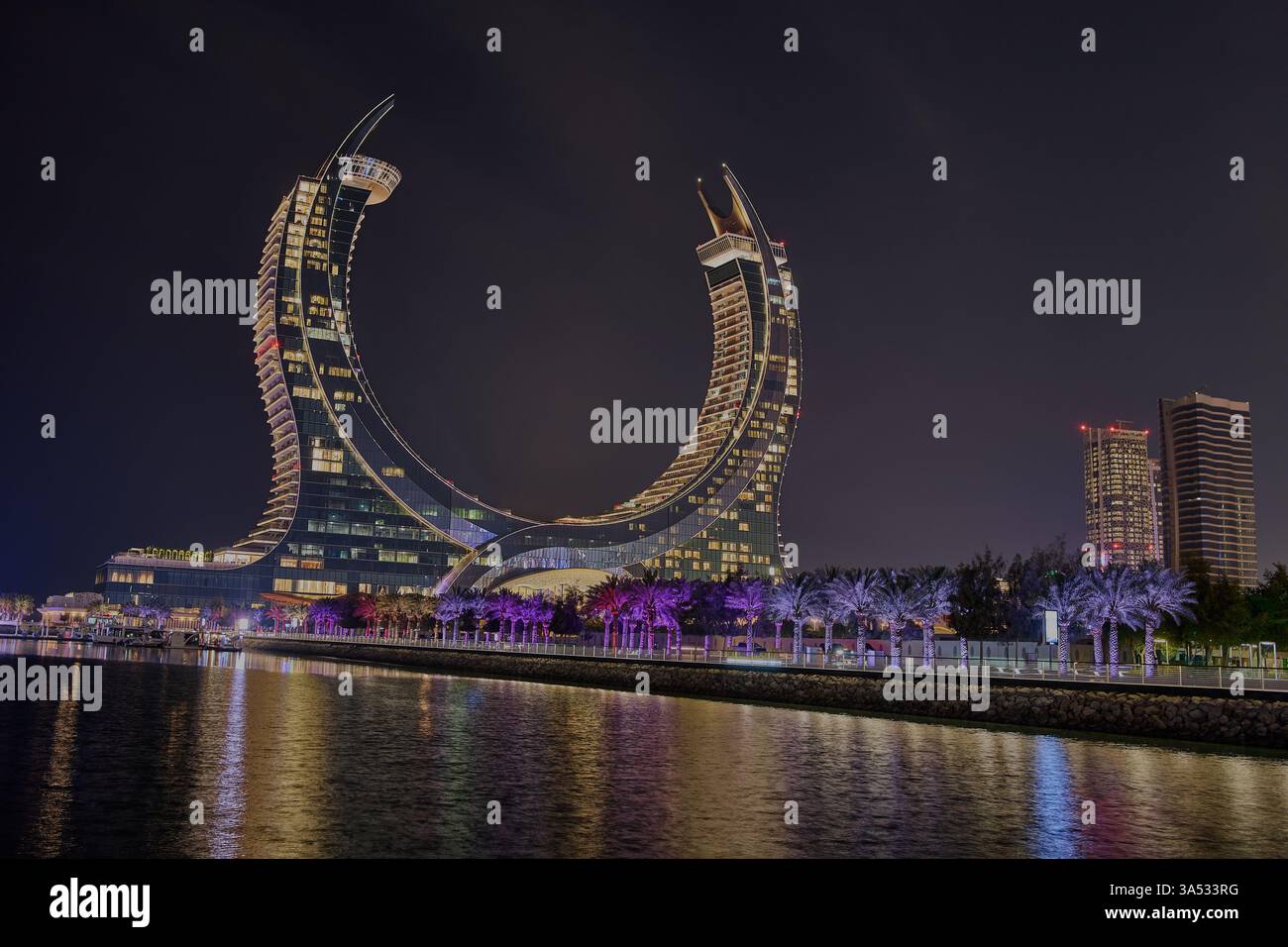 Katara Hospitality Tower or Lusail Katara Hotel North Tower in Lusail ...