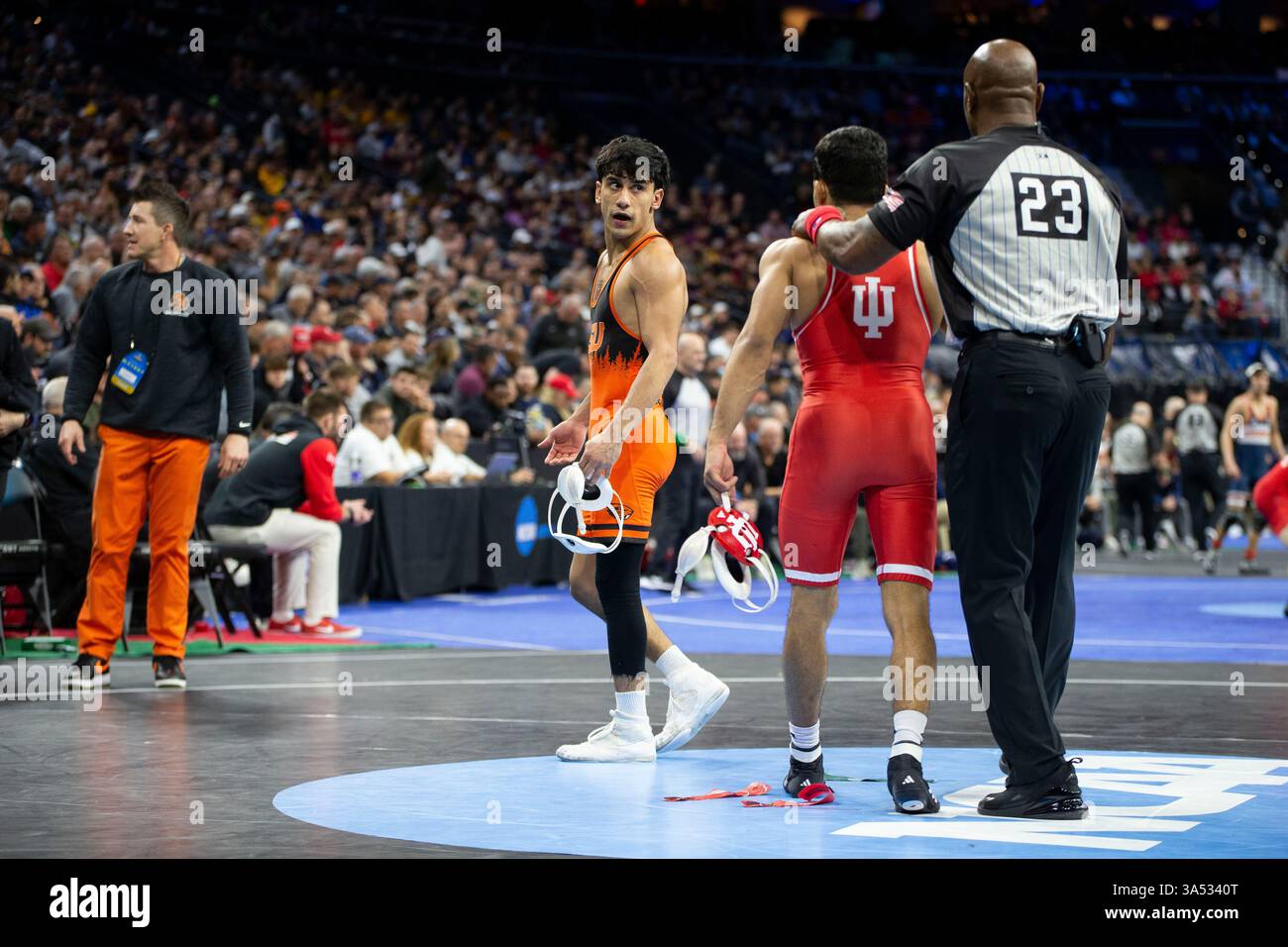 March 20, 2025, Philidelphia, Pennsylvania, USA: Oregon State's MAXIMO ...