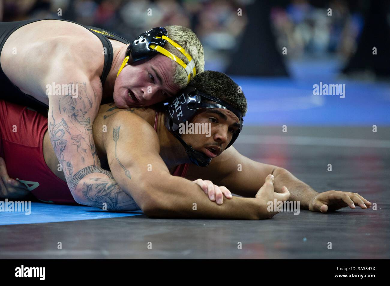 March 20, 2025, Philidelphia, Pennsylvania, USA: Iowa's BEN KUETER ...