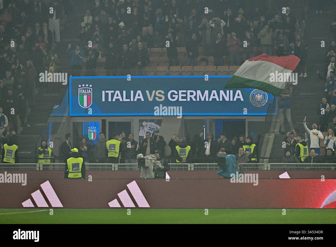 20th March 2025; Stadio San Siro, Milan, Italy, UEFA Nations League Football, Quarter Finals ...