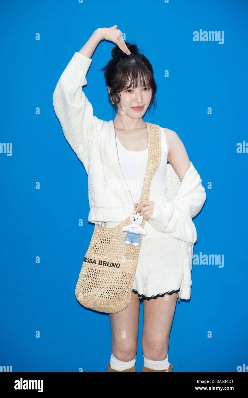 20 March 2025 - Seoul South Korea: South Korean singer Wendy, member of ...