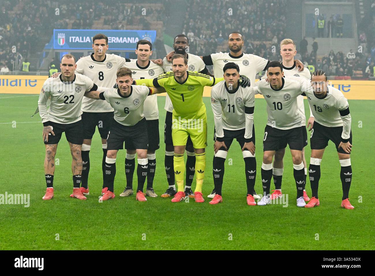 20th March 2025; Stadio San Siro, Milan, Italy, UEFA Nations League Football, Quarter Finals ...