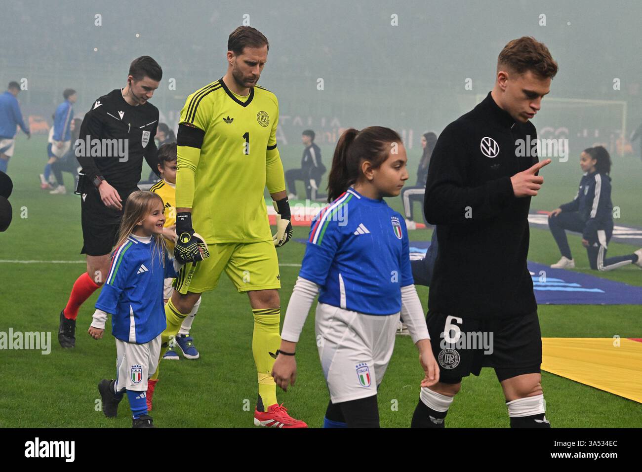 20th March 2025; Stadio San Siro, Milan, Italy, UEFA Nations League Football, Quarter Finals ...
