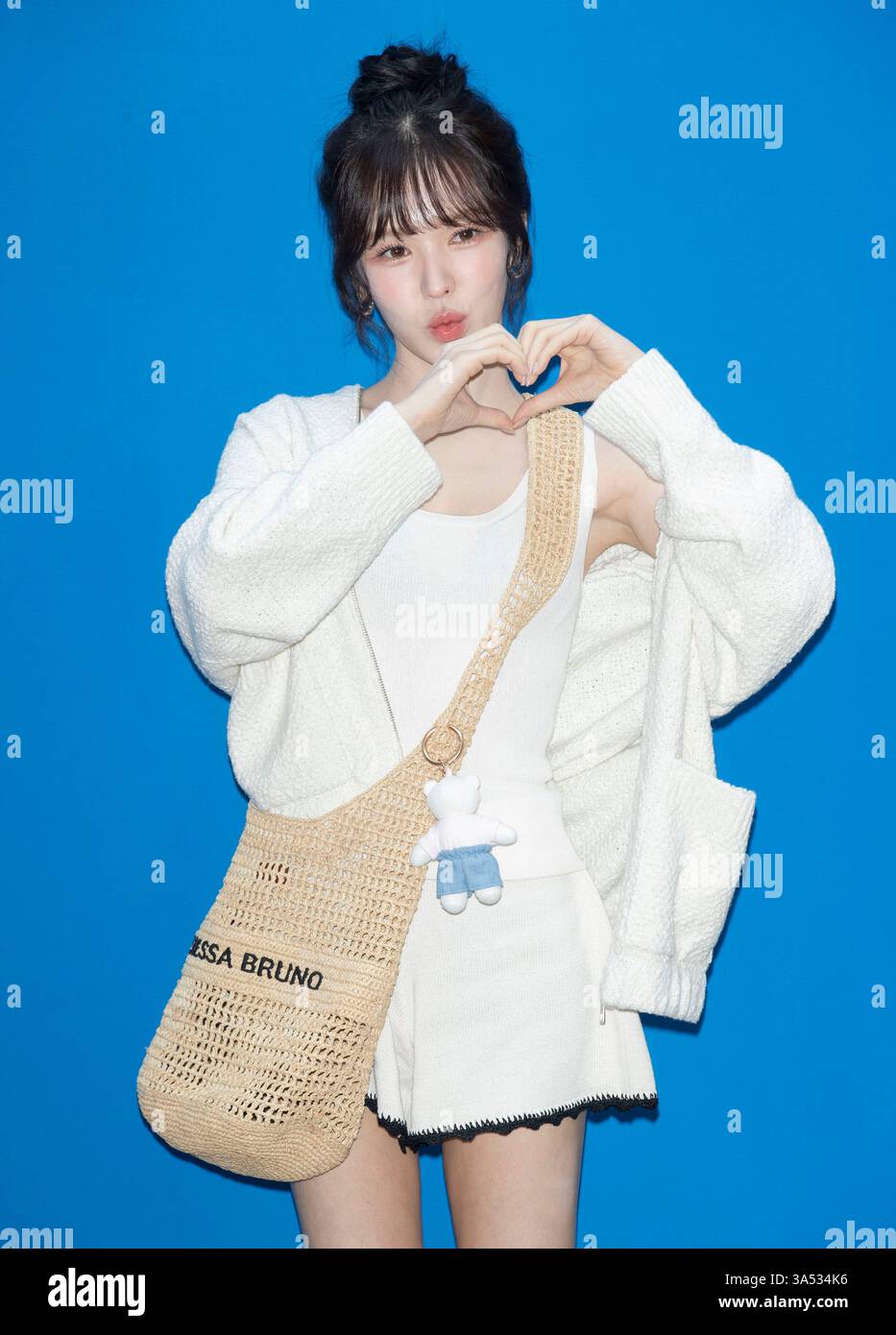 Seoul, South Korea. 20th Mar, 2025. South Korean singer Wendy, member ...