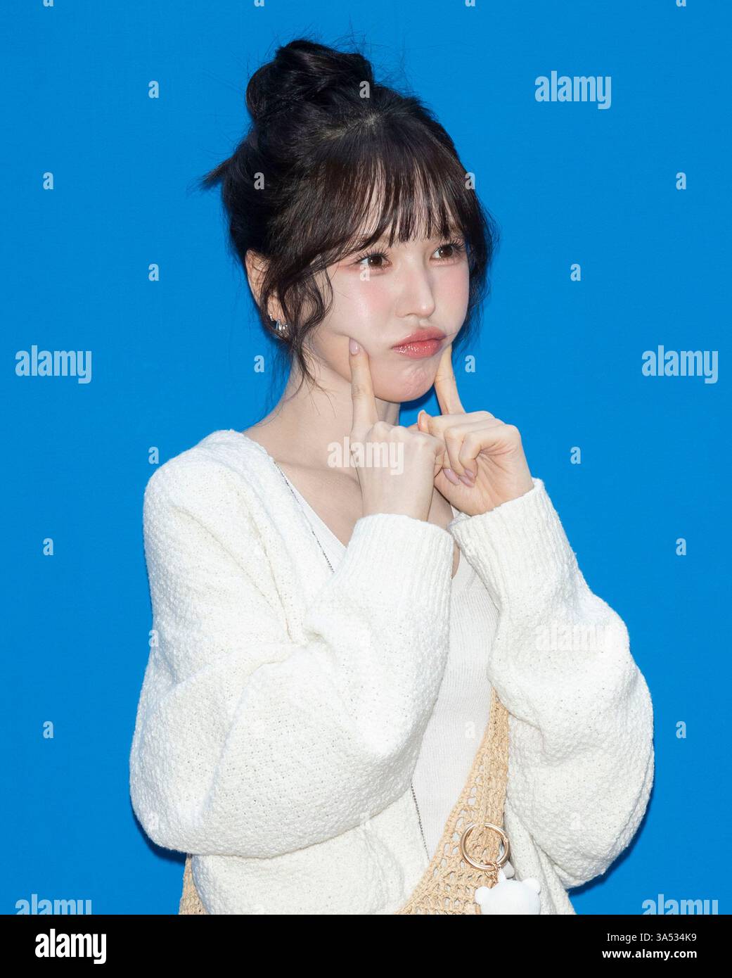 Seoul, South Korea. 20th Mar, 2025. South Korean singer Wendy, member ...