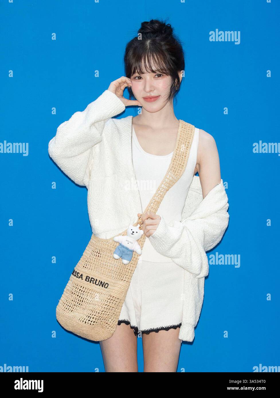 Seoul, South Korea. 20th Mar, 2025. South Korean singer Wendy, member ...