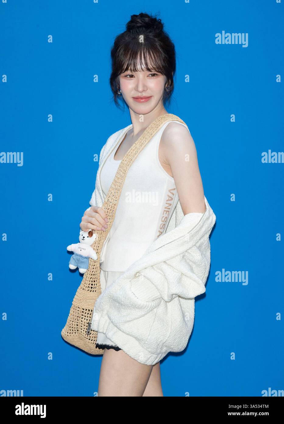 Seoul, South Korea. 20th Mar, 2025. South Korean singer Wendy, member of girl group Red Velvet ...