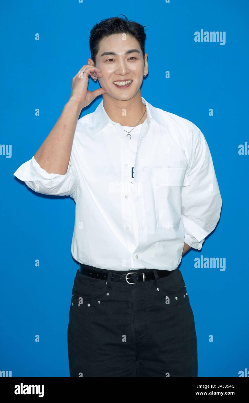 20 March 2025 - Seoul South Korea: South Korean singer Baekho, attends ...