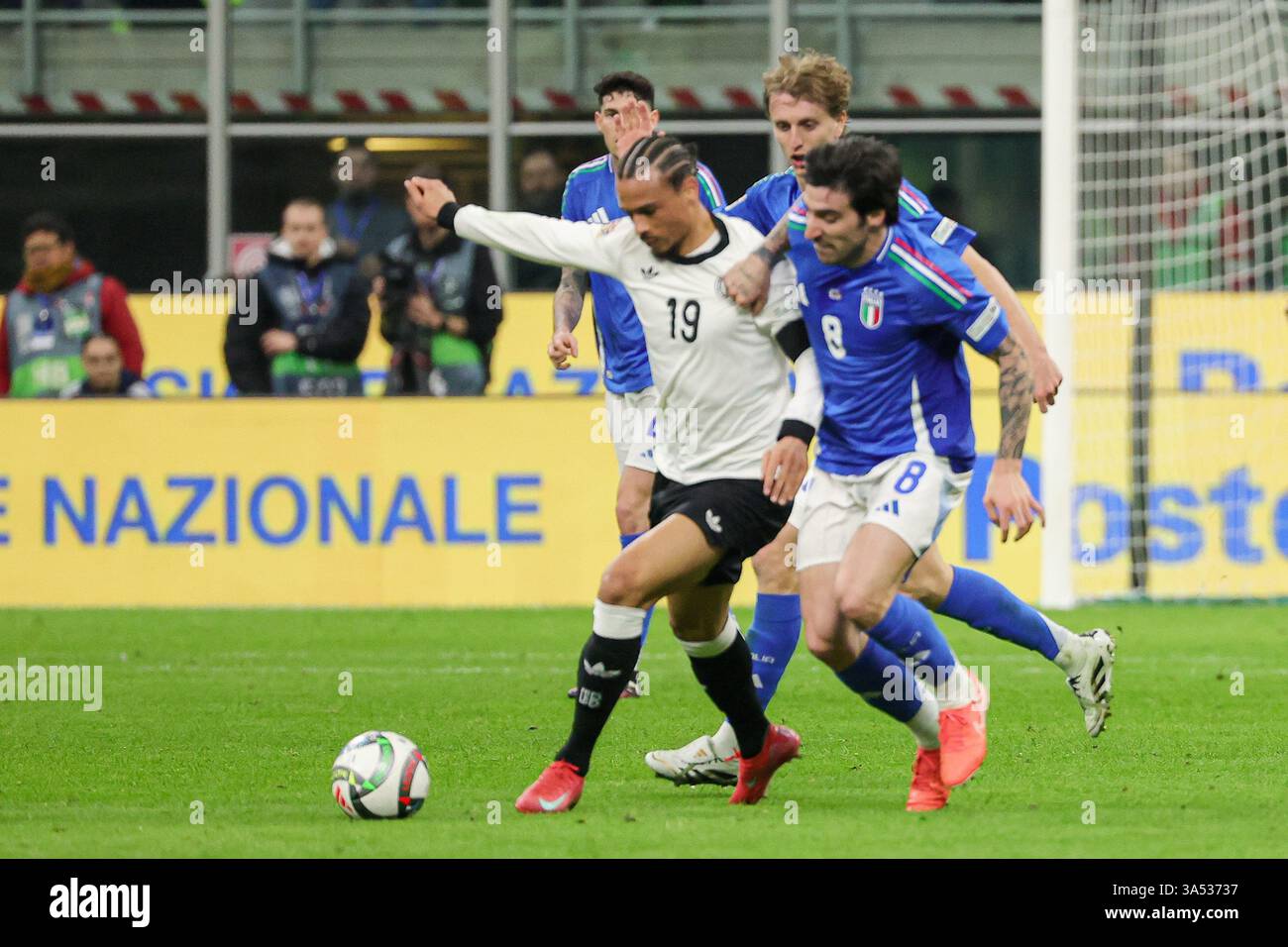 20th March 2025; Stadio San Siro, Milan, Italy, UEFA Nations League Football, Quarter Finals ...