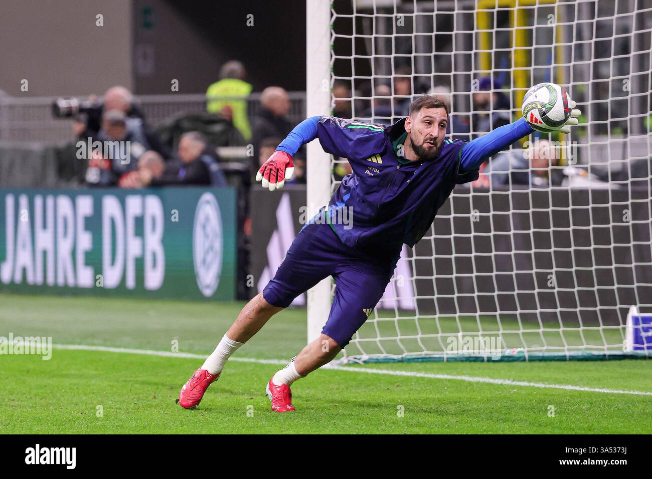 20th March 2025; Stadio San Siro, Milan, Italy, UEFA Nations League Football, Quarter Finals ...
