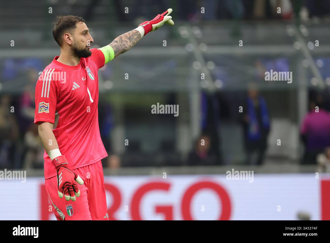 20th March 2025; Stadio San Siro, Milan, Italy, UEFA Nations League Football, Quarter Finals ...