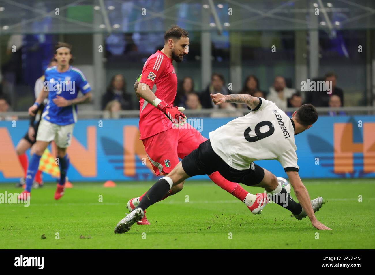 20th March 2025; Stadio San Siro, Milan, Italy, UEFA Nations League Football, Quarter Finals ...