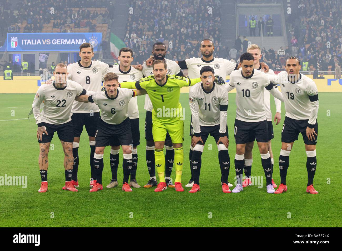 20th March 2025; Stadio San Siro, Milan, Italy, UEFA Nations League Football, Quarter Finals ...