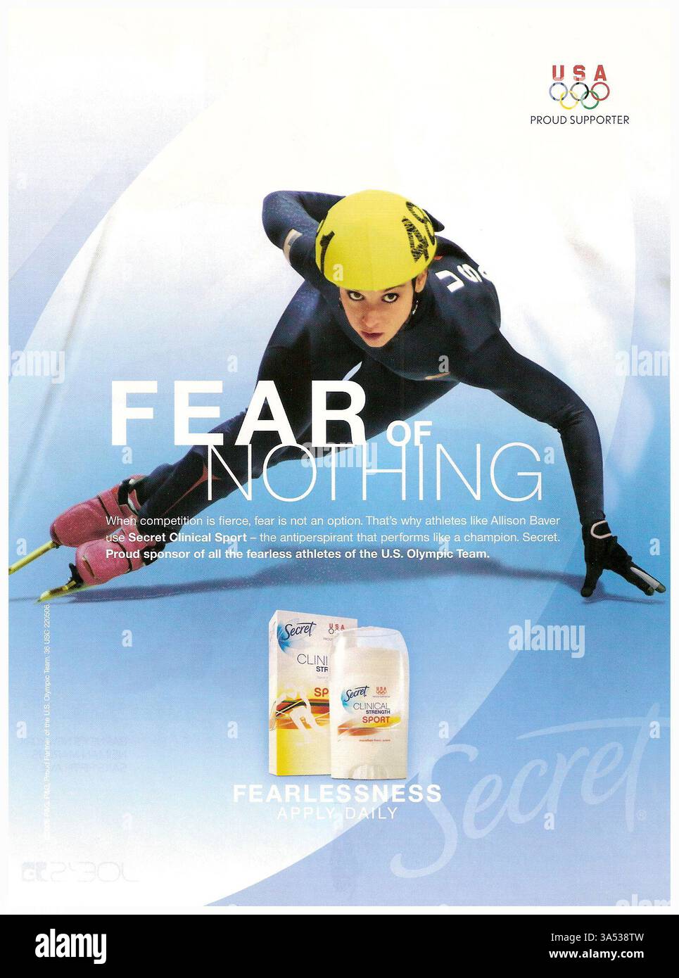 2010 Secret antiperspirant featuring U.S Olympic Team skater Allison ...