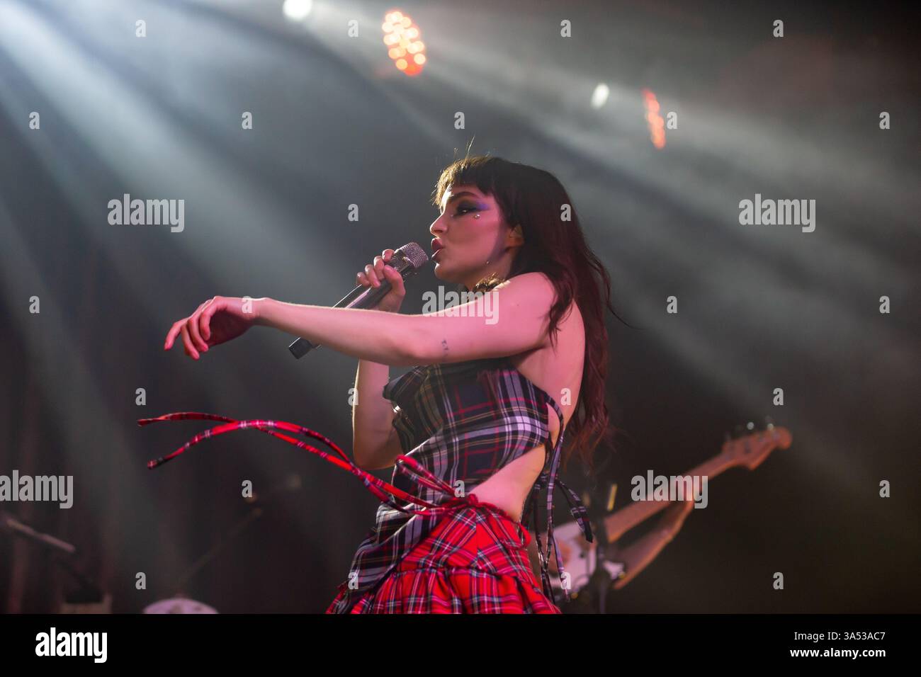 Glasgow, Scotland. 20th Mar 2025. Lauren Mayberry performs at the ...
