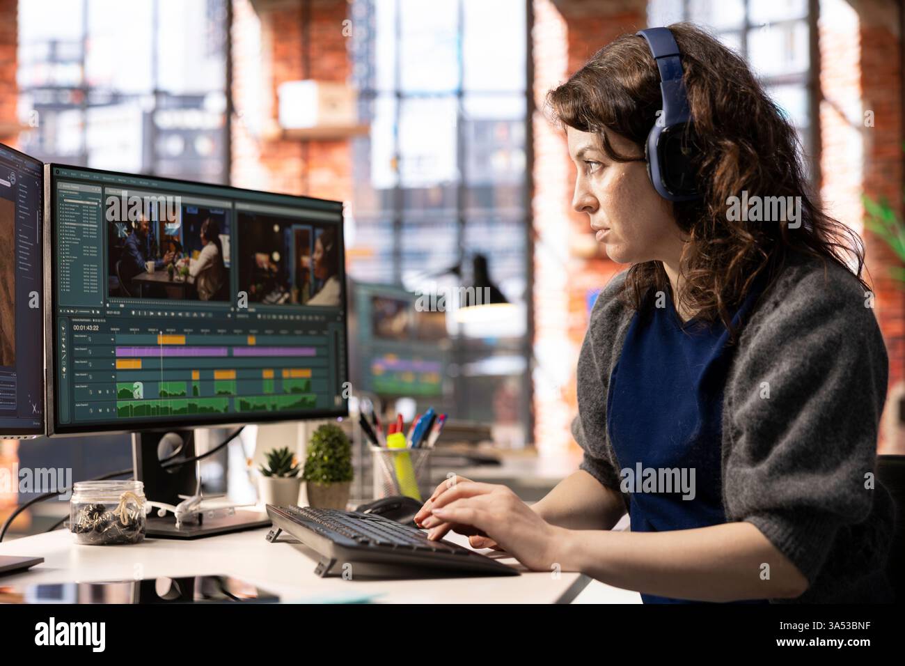 Montage of clips hi-res stock photography and images - Alamy