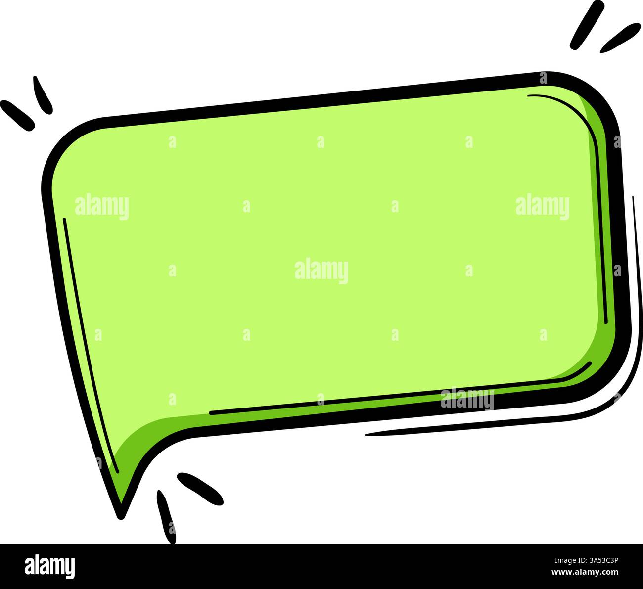 whisper comic speech bubble cartoon vector illustration Stock Vector ...