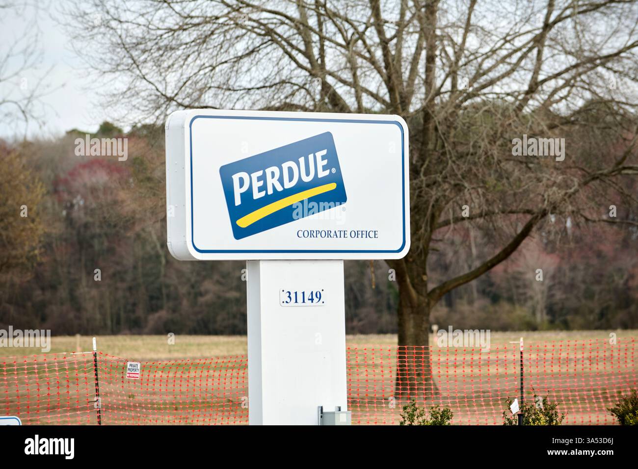 Salisbury, Maryland, USA. 20th Mar, 2025. Perdue Farms Headquarters in ...