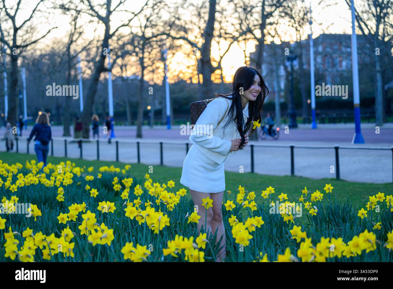 London, UK, 20th March 2025, Spring Equinox and spring weather duly ...