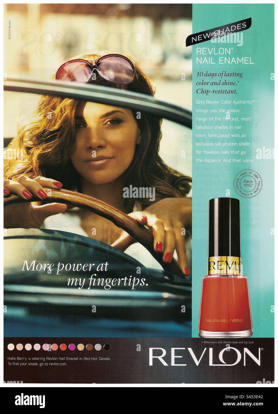 Revlon cosmetics halle berry hi-res stock photography and images - Alamy