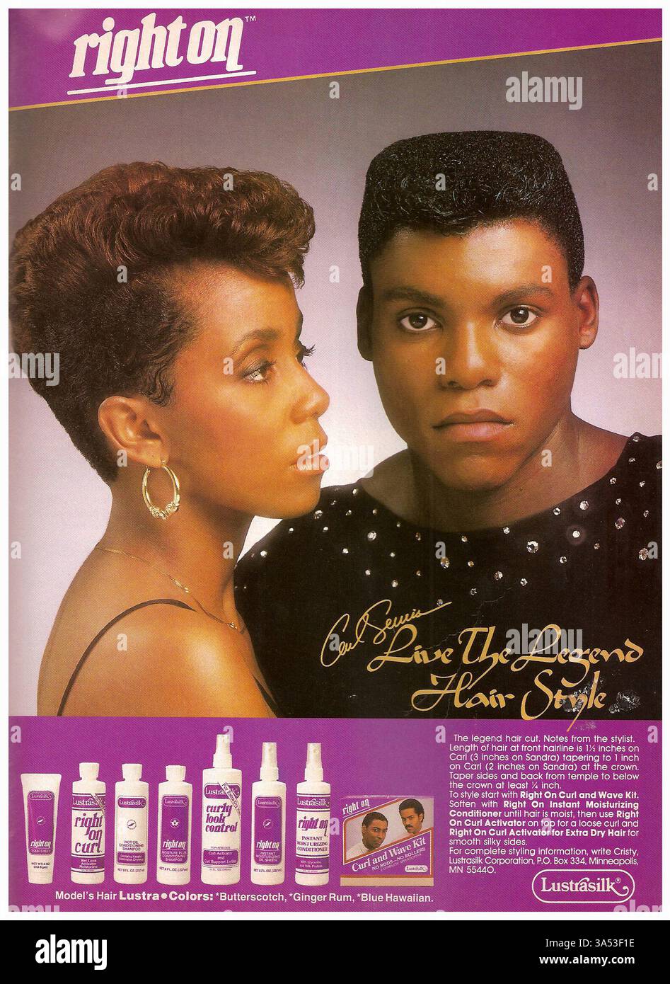 Mens hairstyle 1980s hi-res stock photography and images - Alamy