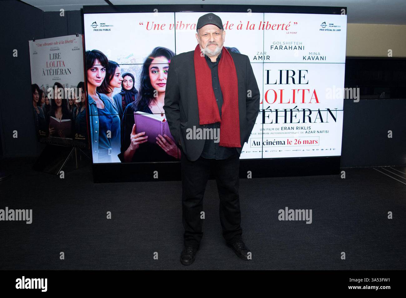 Eran Riklis attending the Lire Lolita A Teheran Premiere at the UGC ...
