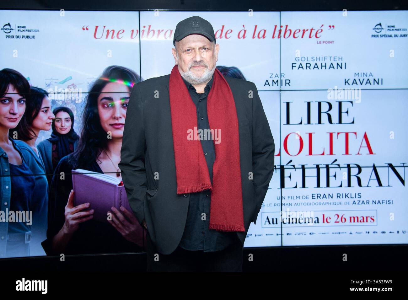 Eran Riklis attending the Lire Lolita A Teheran Premiere at the UGC ...