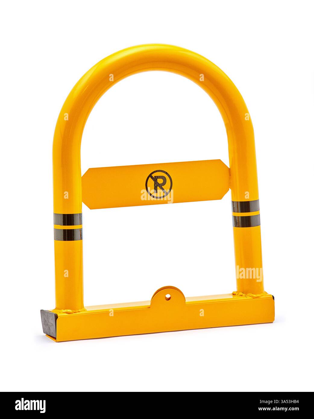 Bright Yellow Parking Lock for Protecting Spaces: A Must-Have for ...