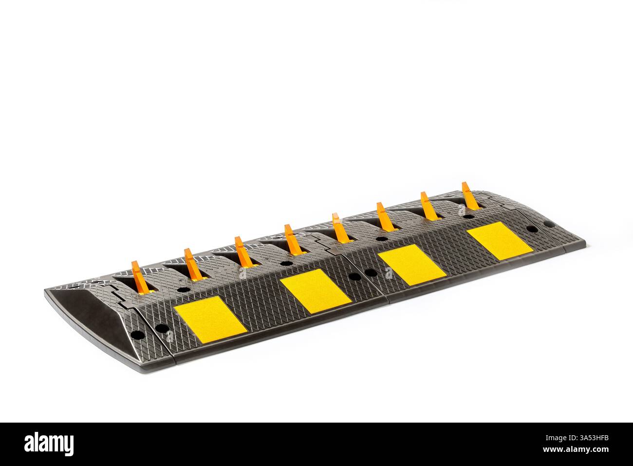 Heavy Duty Speed Bump with Bright Safety Markings for Traffic Control ...
